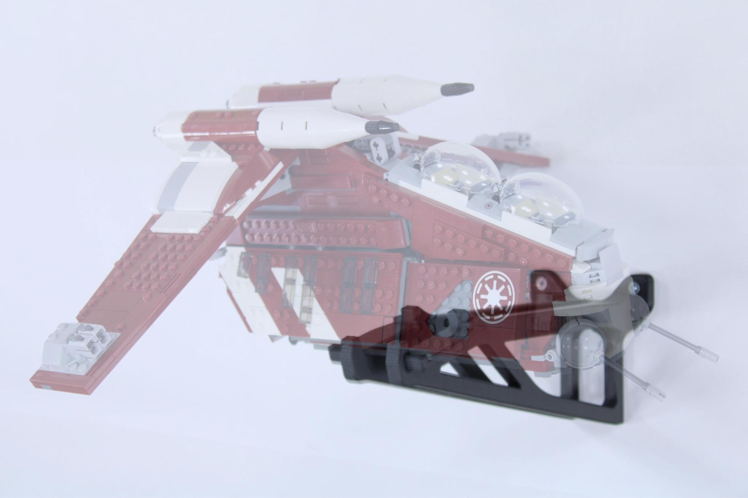 Wall Mount for LEGO® Star Wars™ 75354 Coruscant Guard Gunship™ – HOX3D