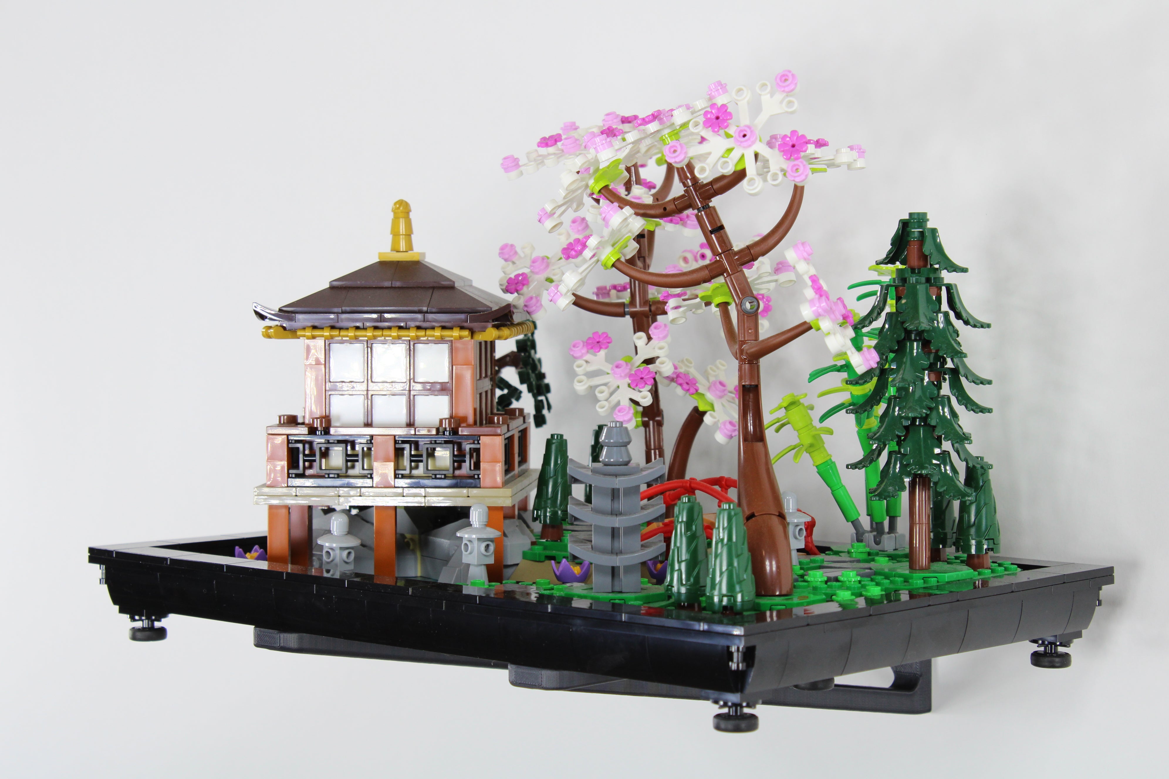 Wall Mount for LEGO® Icons 10315 Tranquil Garden – HOX3D