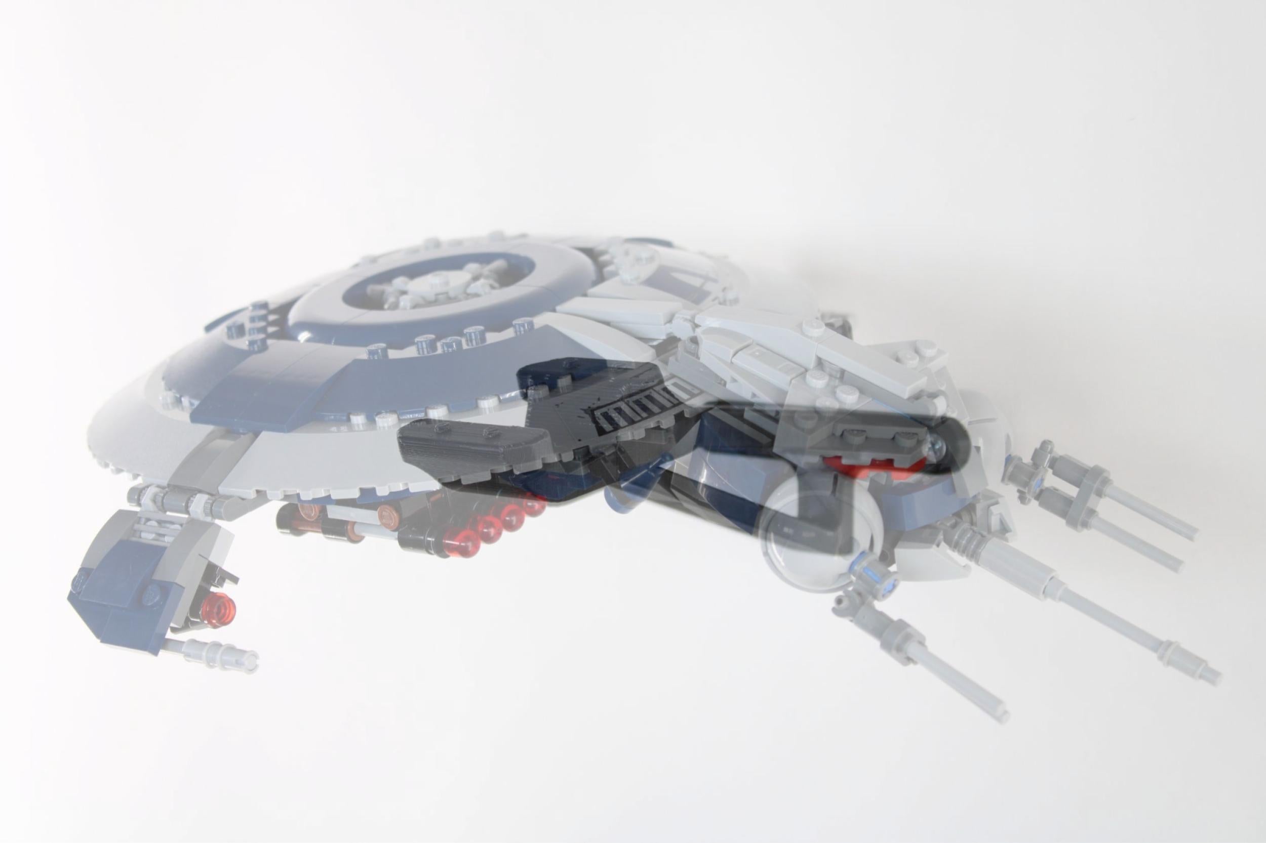 Wall Mount for LEGO® Star Wars™ (75233) Droid Gunship™ – HOX3D